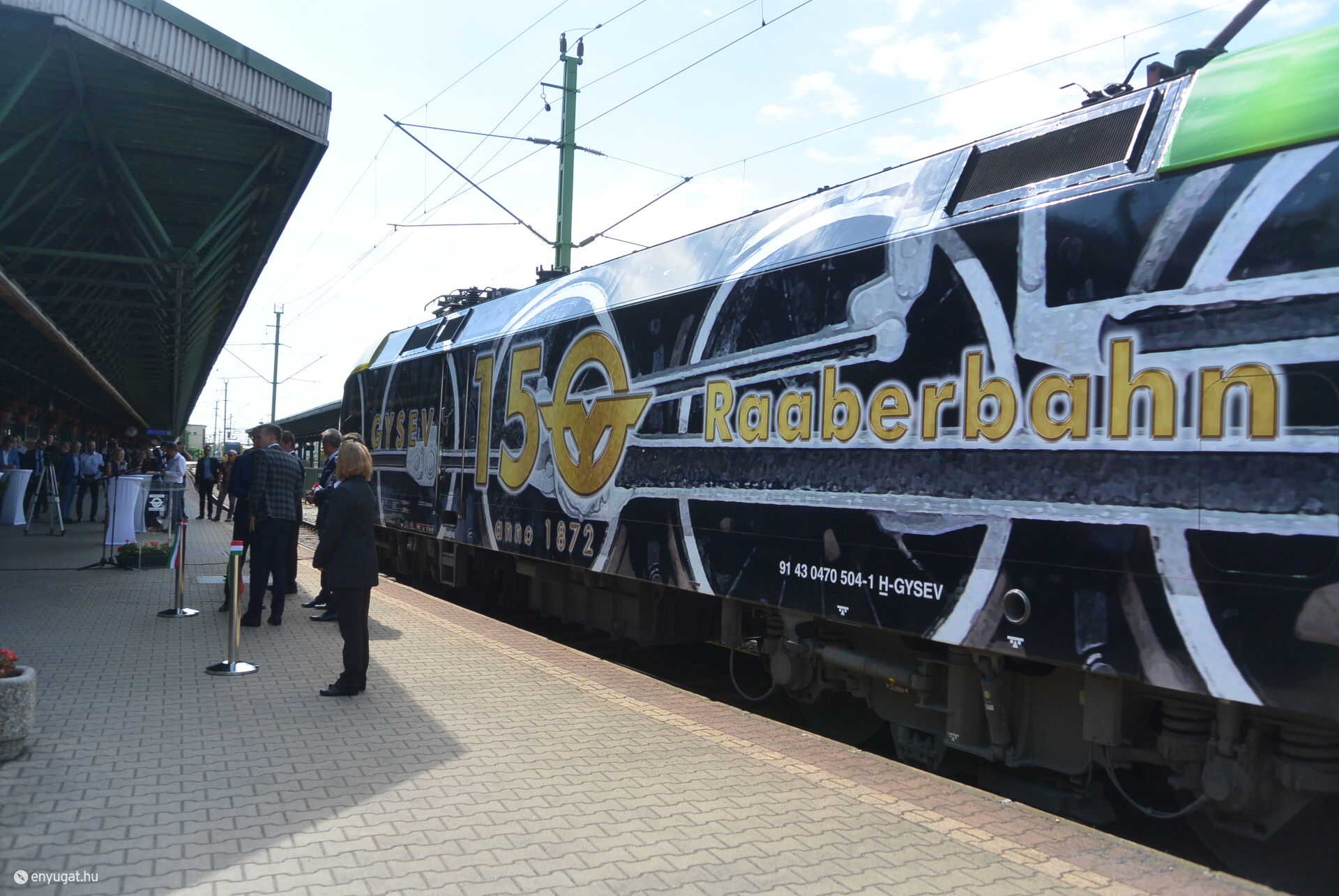 Elkészült a GYSEV150 emlékmozdony