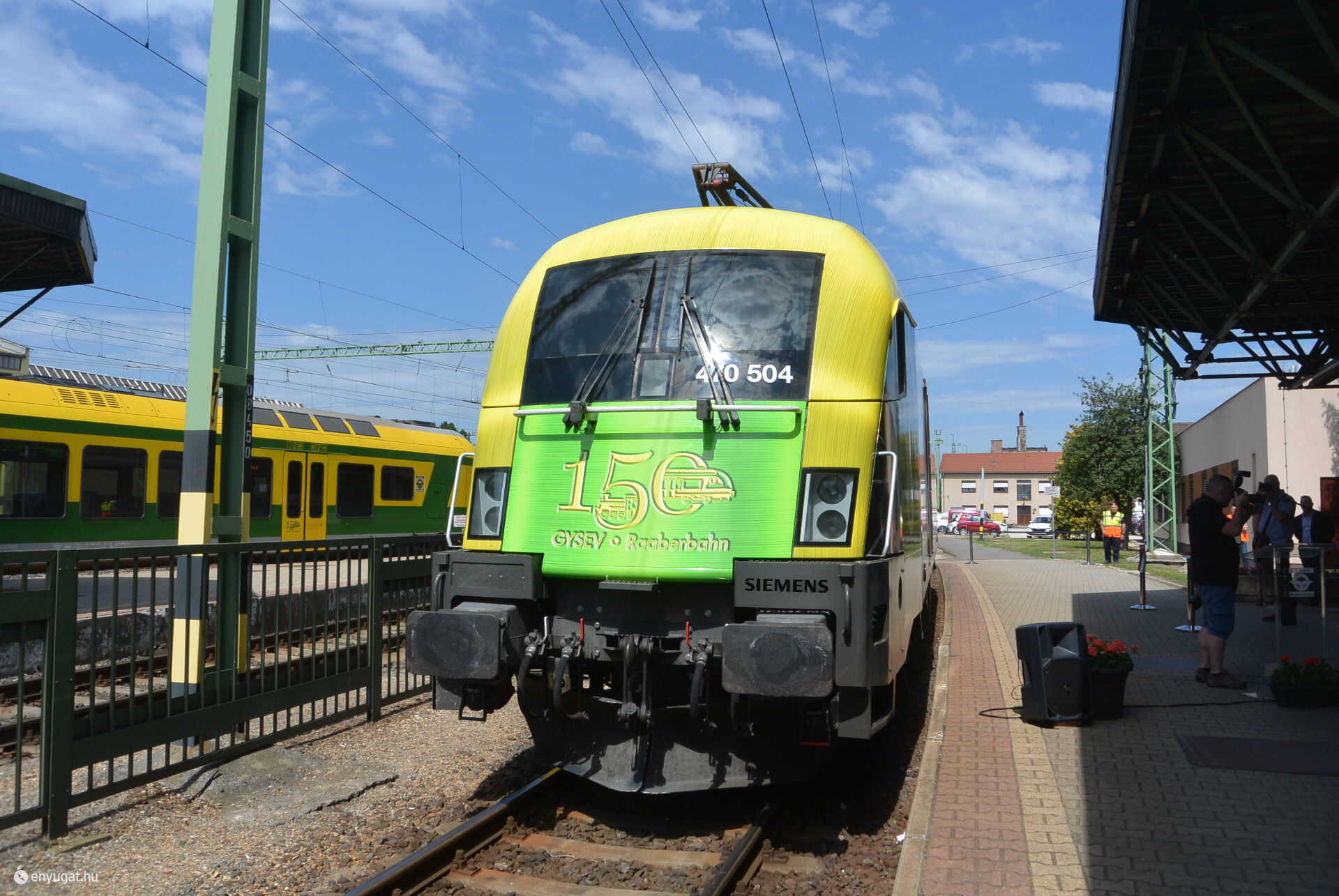 Elkészült a GYSEV150 emlékmozdony