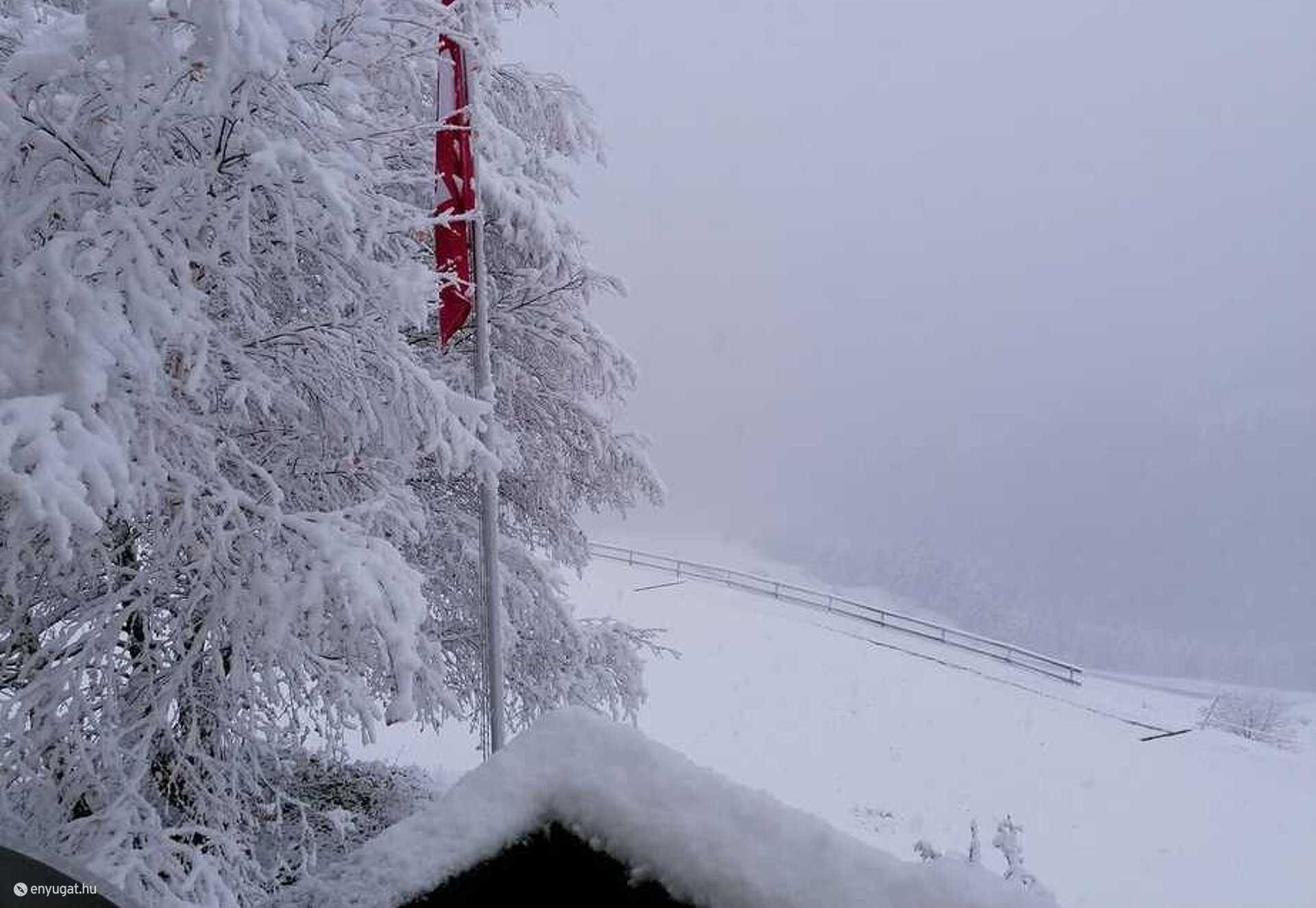 Havat hozott az Alpokba a hétvégi front