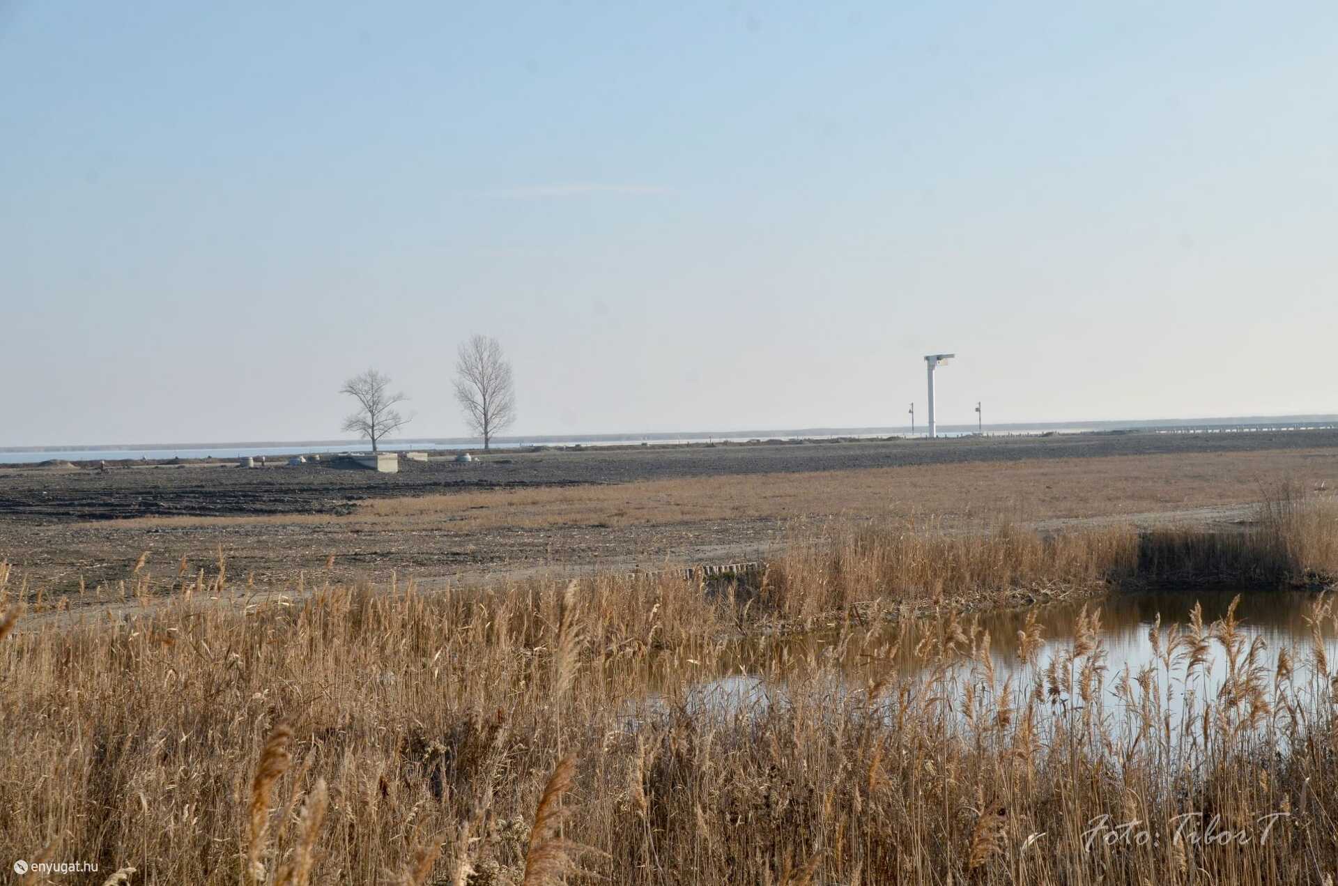 Sorompó már nincs, kerítés még van a Fertő partján