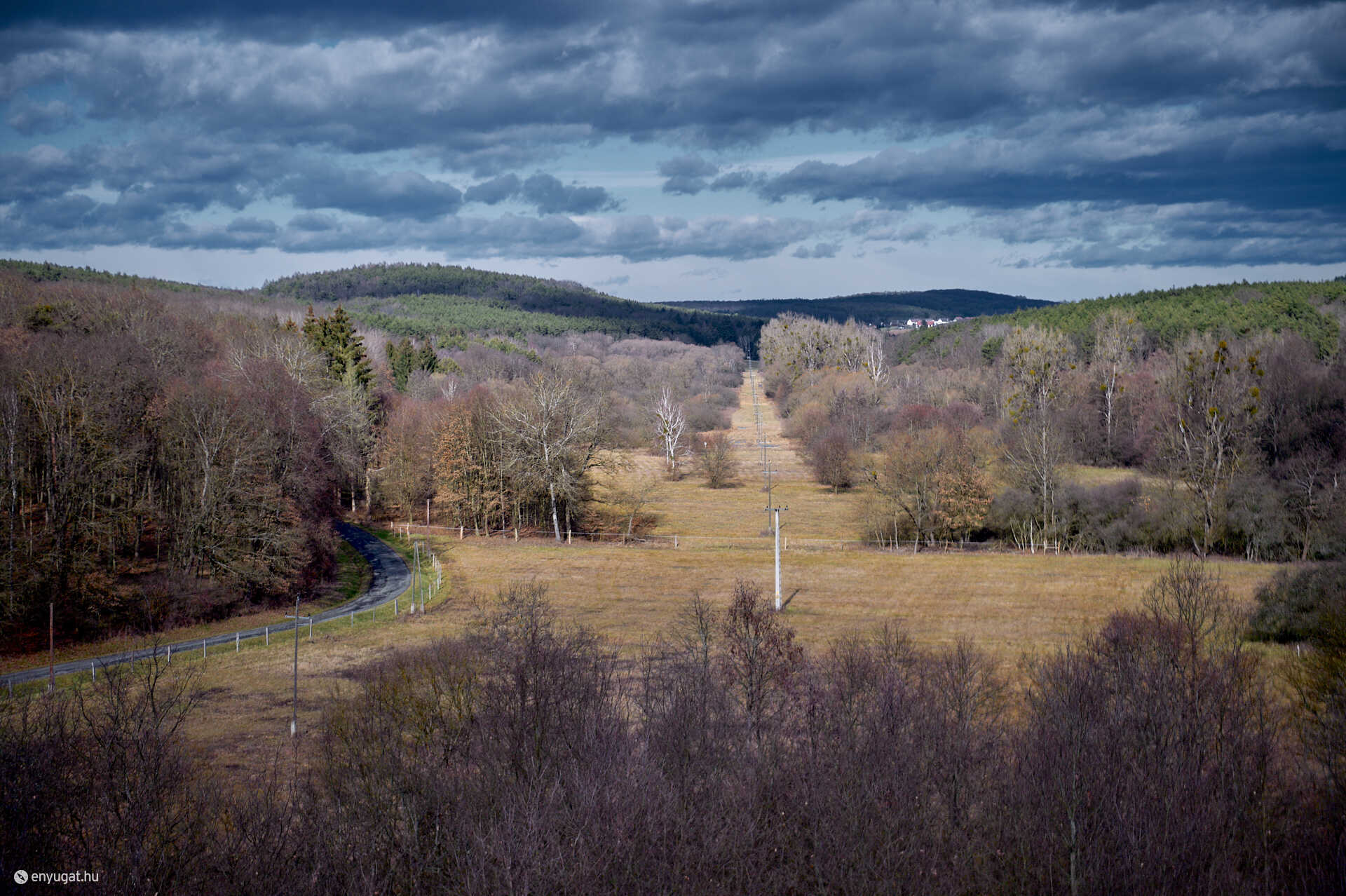 Ilyen a kilátás az ország egyik leghosszabb viaduktjáról, Vasszentmihálynál