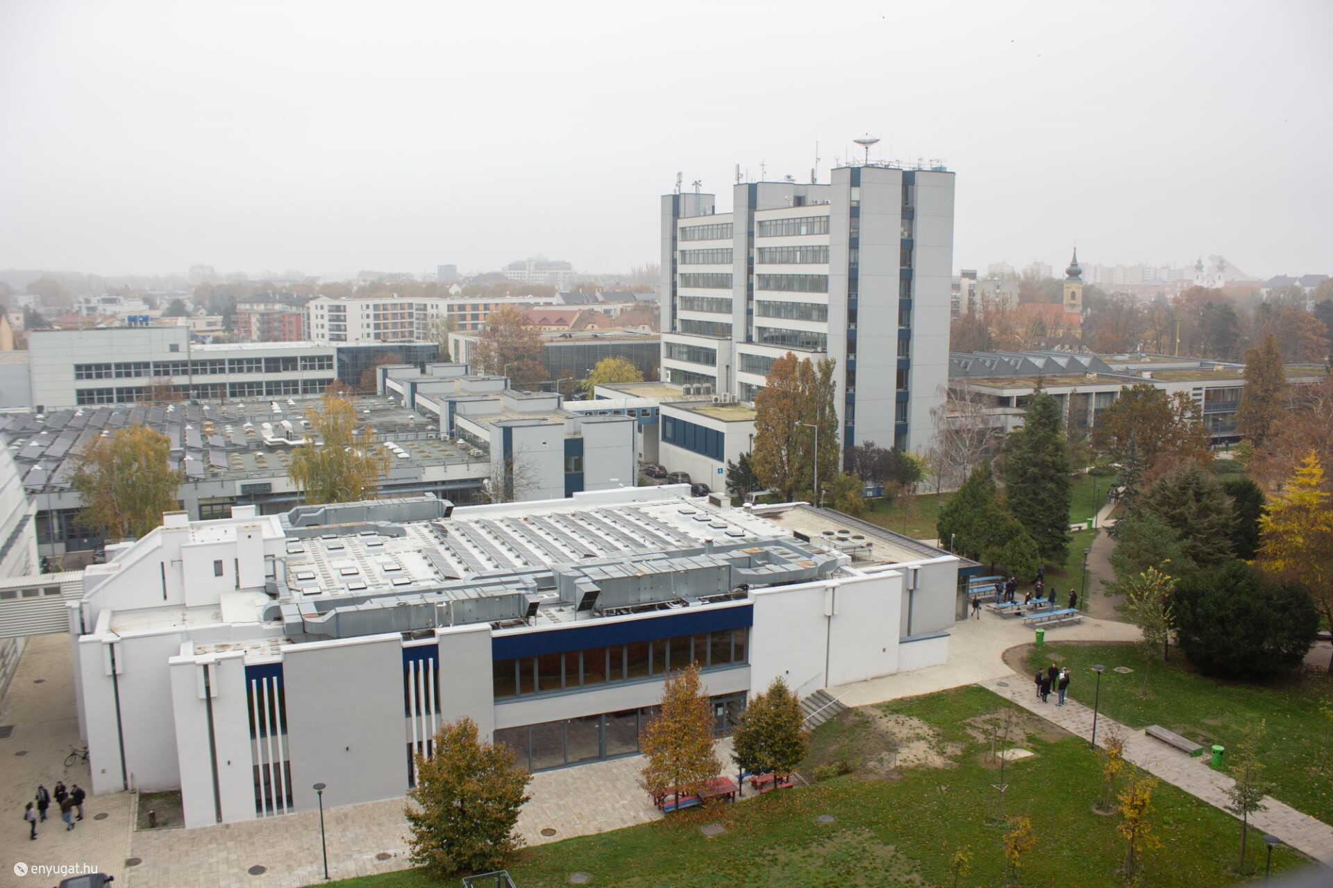 Nemcsak szebb, takarékosabb is lesz a győri campus