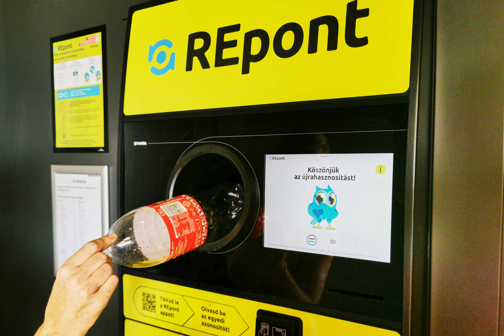 Érkezhetnek a benzinkutakra is a palack-visszaváltó pontok?