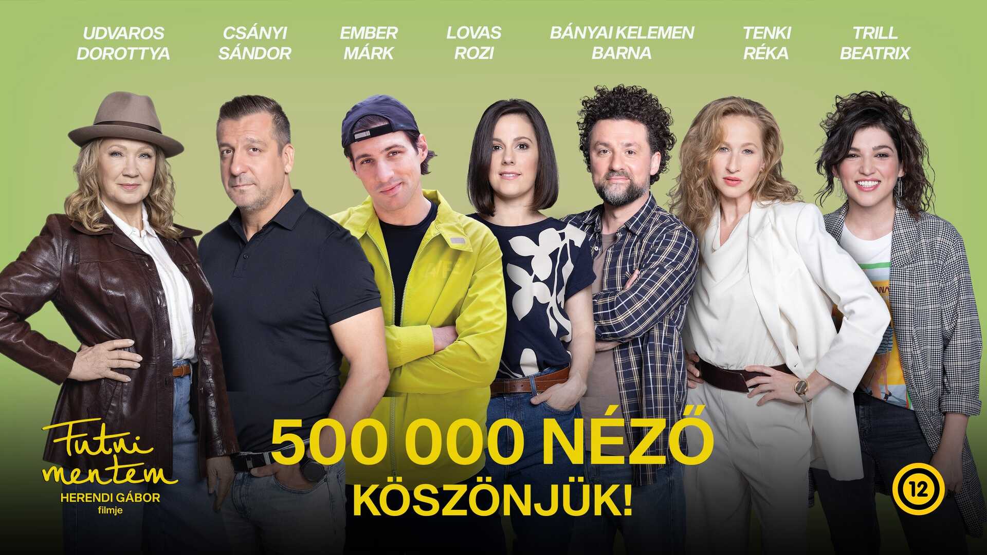 A "Futni mentem" lett az elmúlt 25 év legnézettebb magyar filmje