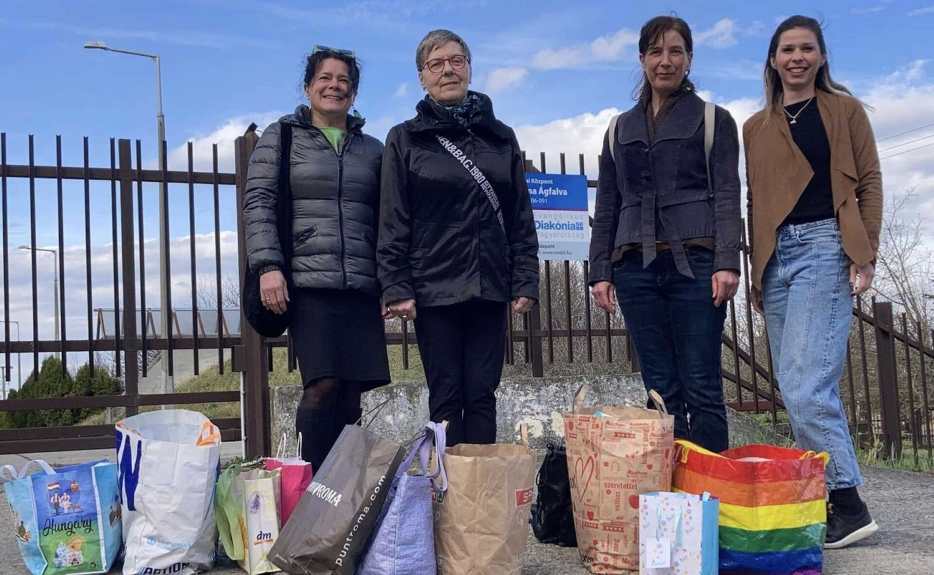 Célba értek a soproni adományok