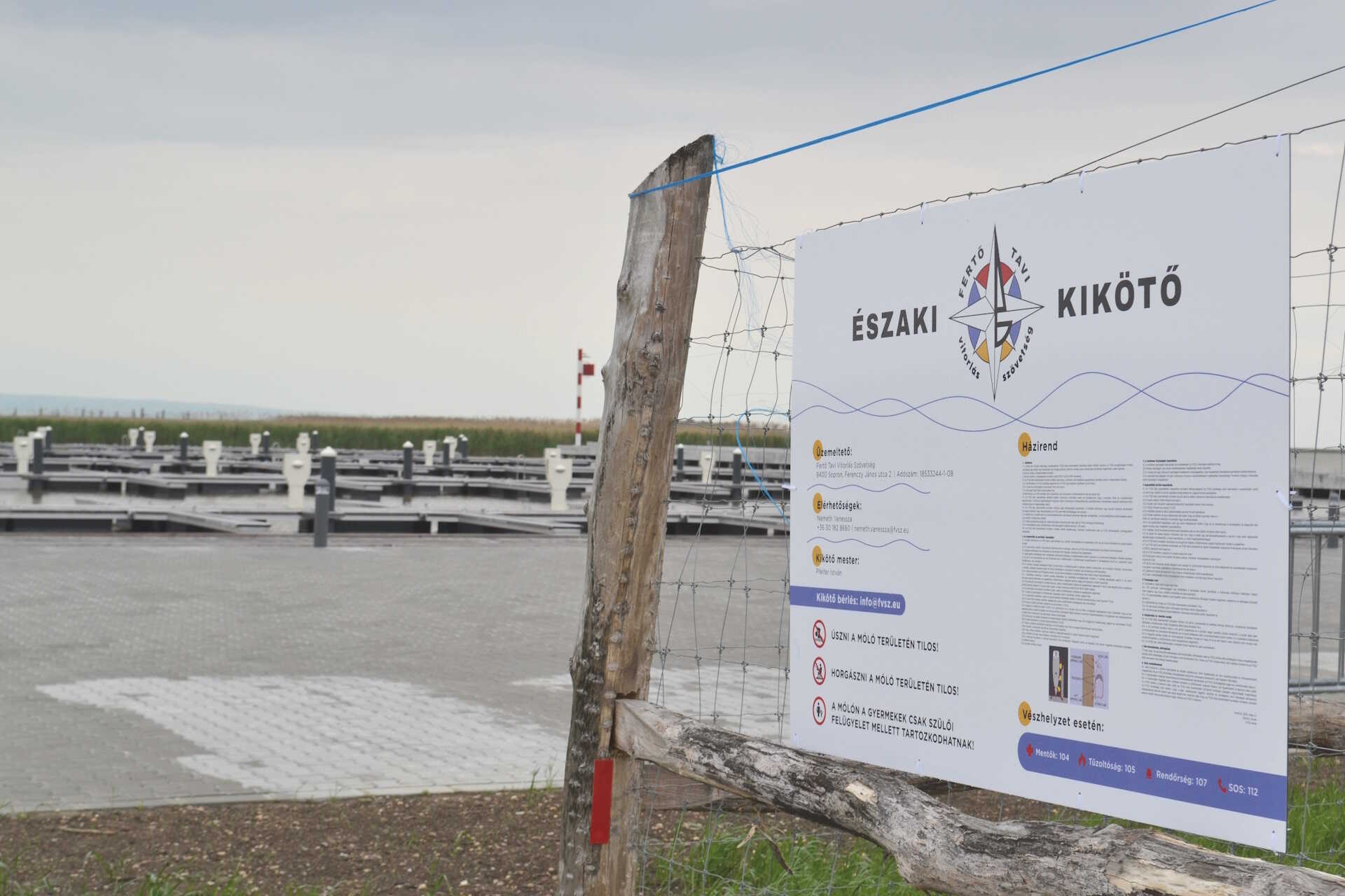 Átadták a Fertő tó északi kikötőjét - kinyílt a kapu