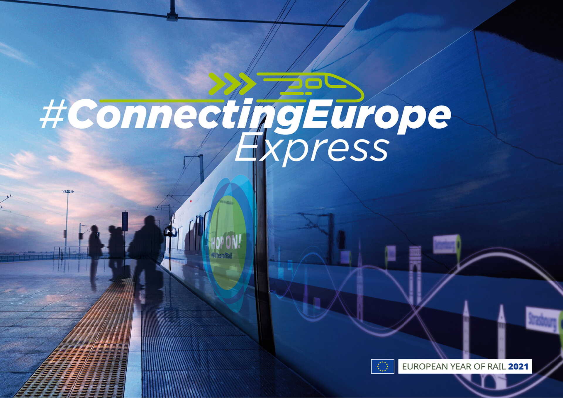 Szombaton Sopronba érkezik a Connecting Europe Express