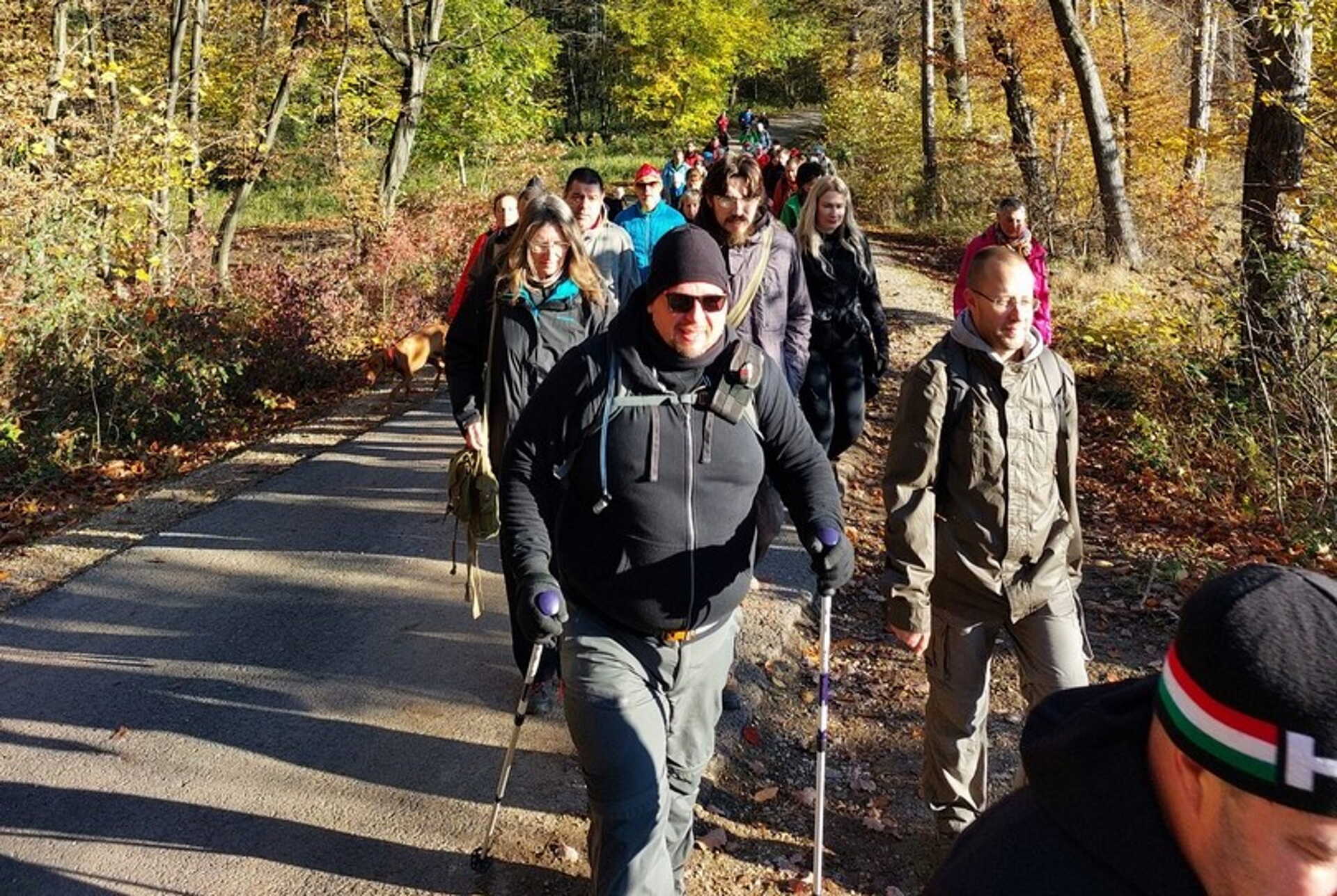 Gyönyörű időben készültek extrémebb túrára