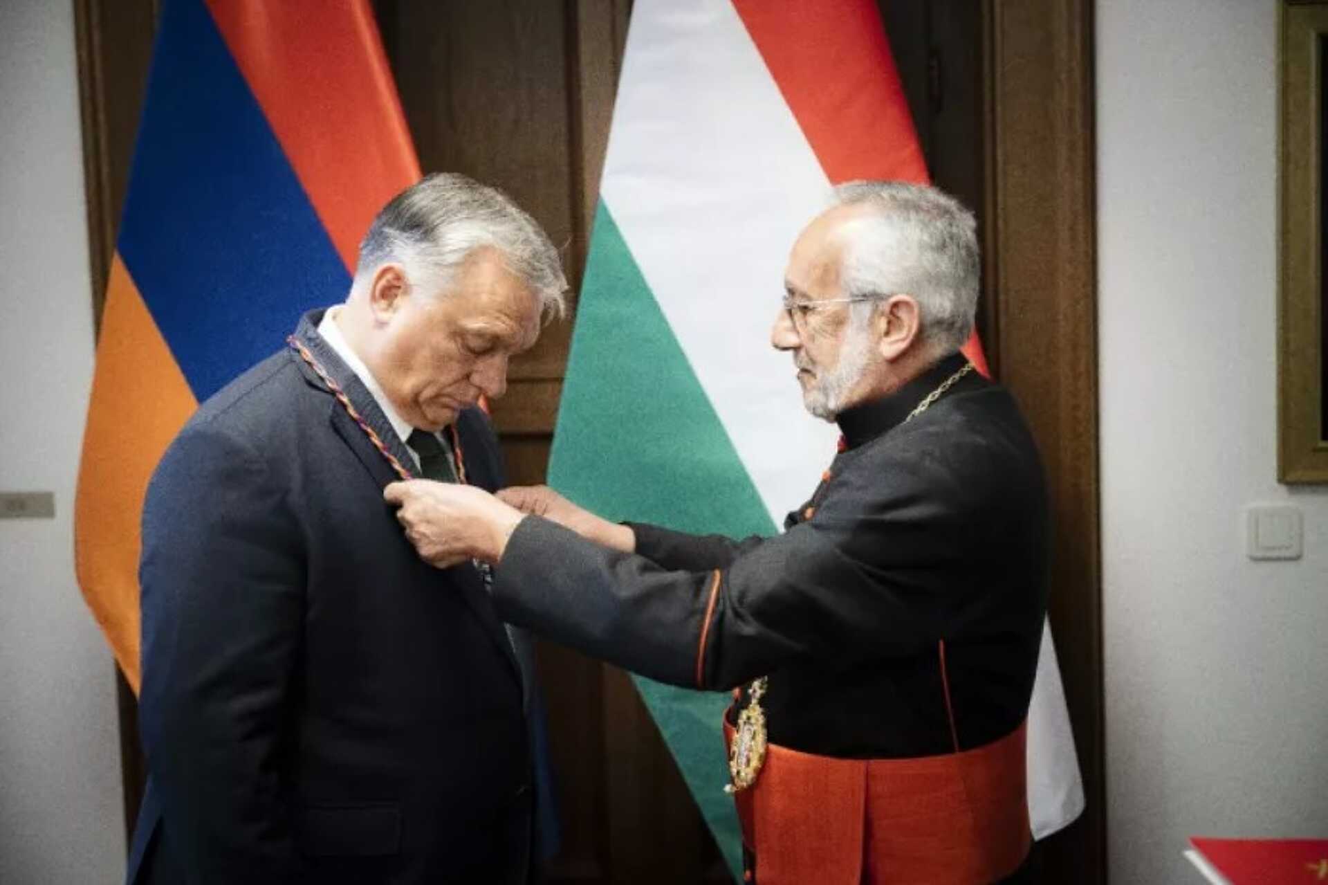 Kitüntetést kapott Orbán Viktor